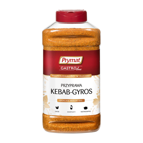 Przyprawa kebab–gyros 900 g - Prymat GastroLine